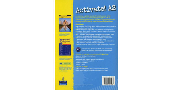 Купити книгу "Activate! A2: Workbook with Key" в Києві та Україні