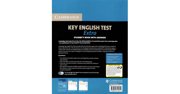 Купити книгу "Cambridge Key English Test Extra" в Києві та Україні