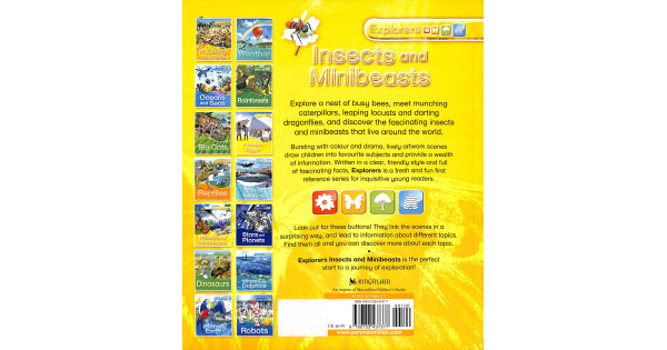 Купити книгу "Explorers: Insects and Minibeasts" в Києві та Україні